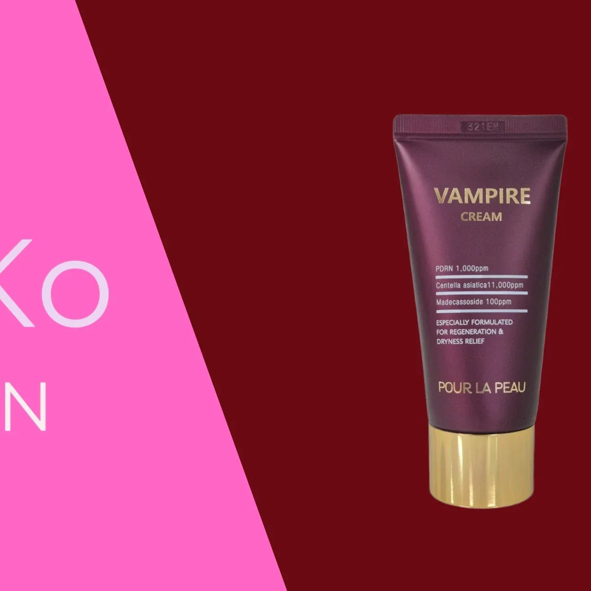 Vampire Cream - cremă coreeană pentru regenerarea pielii | e-Ko Skin